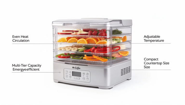 Mr Coffee Food Dehydrator Review: Compact & Reliable
